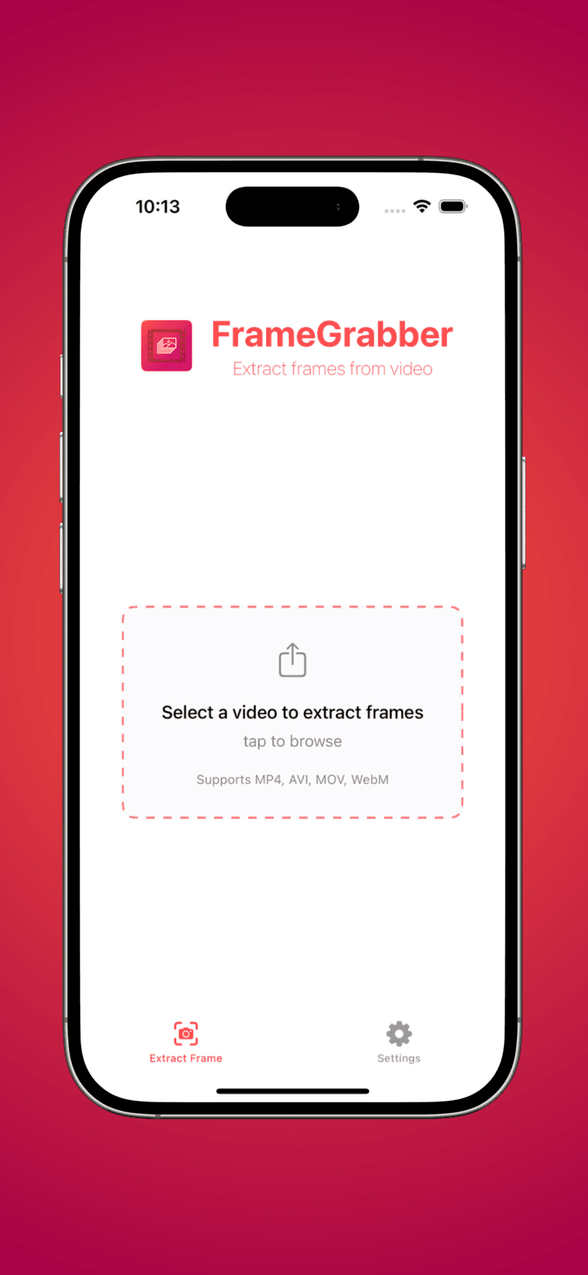 FrameGrabber - Professional Video Frame Extractor & Frame Grabber App